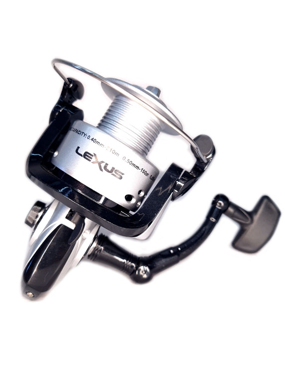Reel Lexus Sango 60 gris - Gutierrez Pesca y Camping
