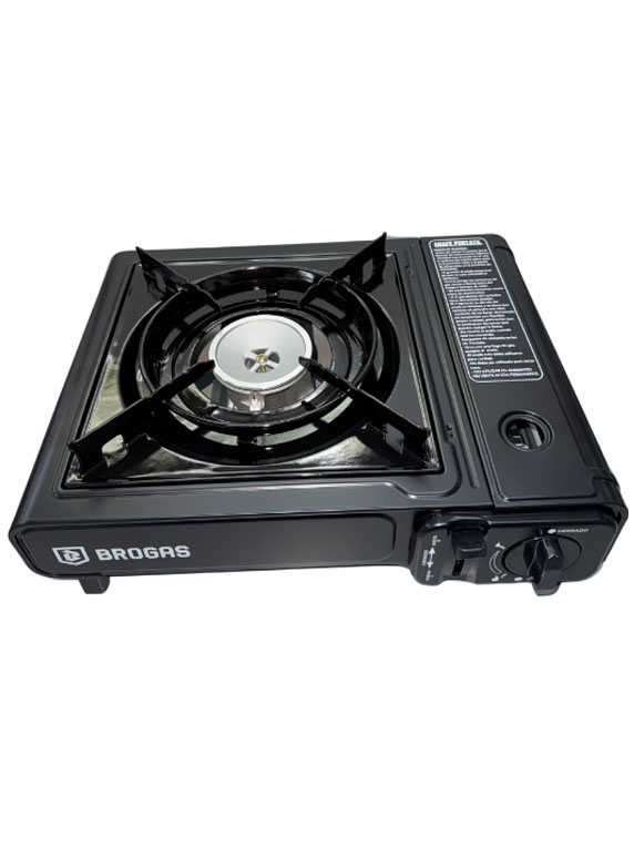 Anafe Brogas negro - Gutierrez Pesca y Camping