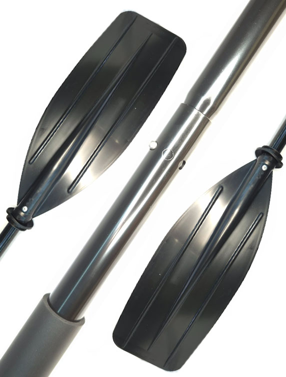 Pala doble desarmable 3 posiciones 2.10m - Gutierrez Pesca y Camping